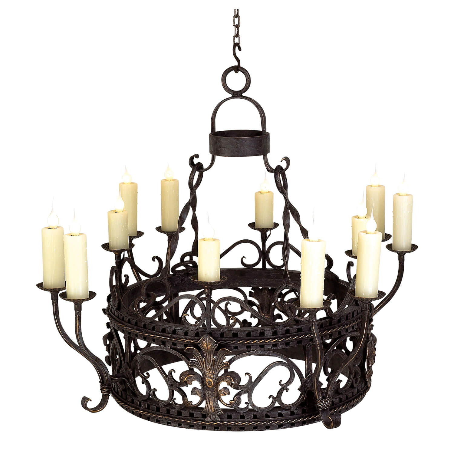 Athens Round Chandelier – Hill Country Interiors