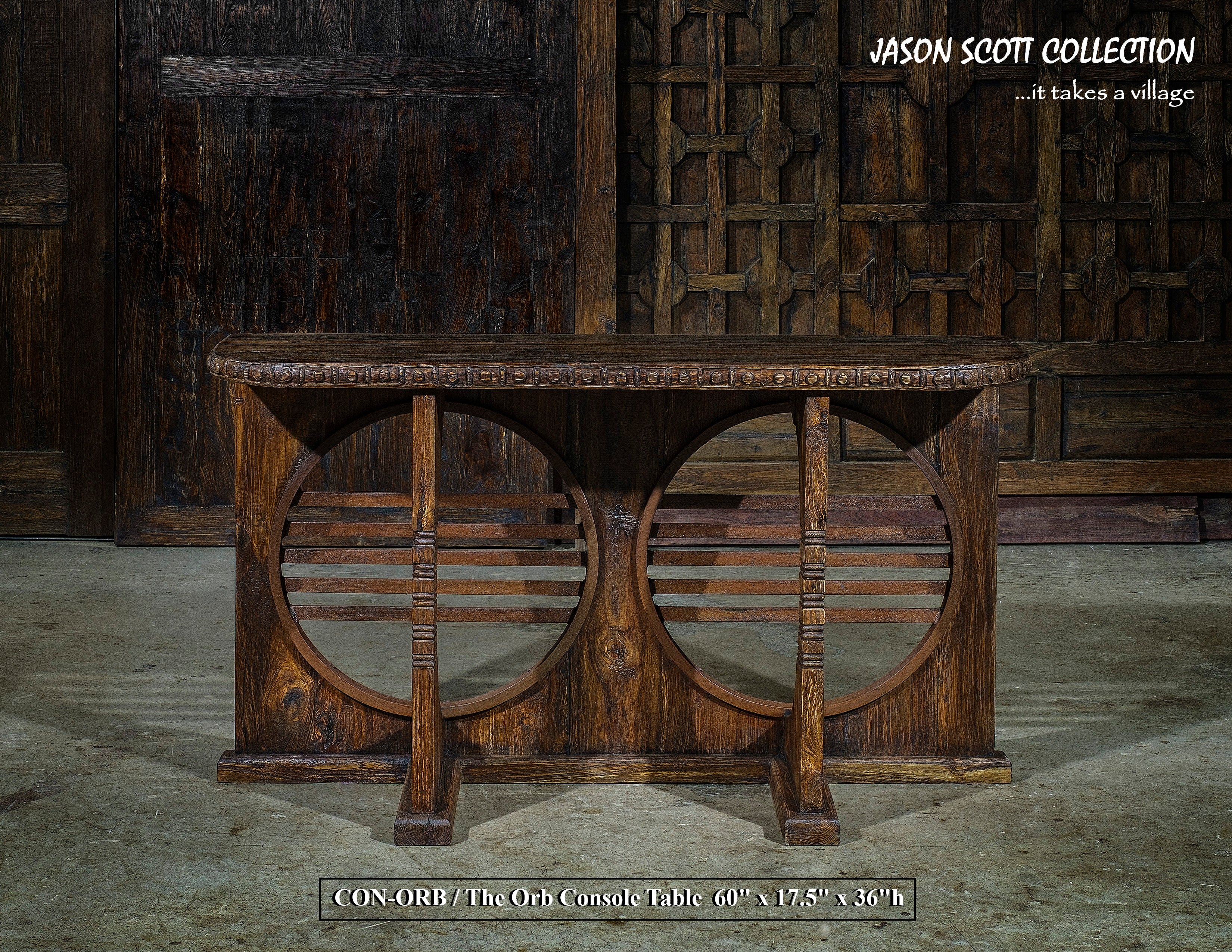 Orb Console Table | Jason Scott Collection – Hill Country Interiors