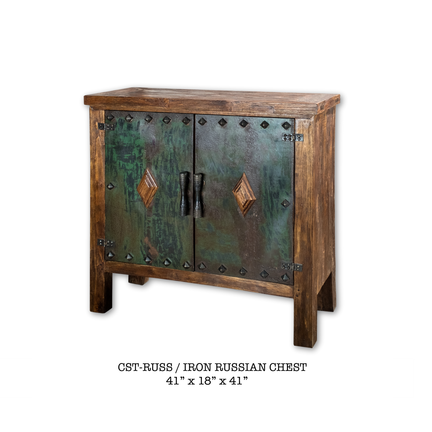 Russian Iron Door Chest – Hill Country Interiors