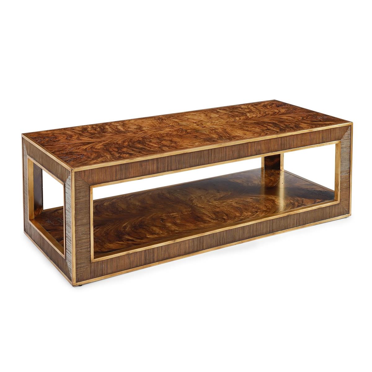 Marbella Luxe Rectangular Cocktail Table – Hill Country Interiors