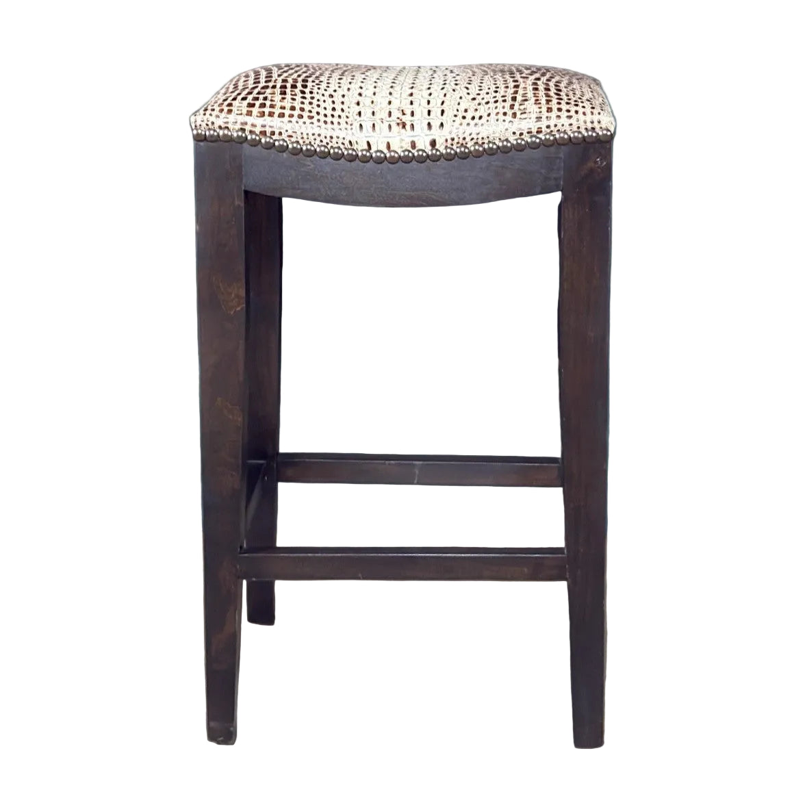Denali Ranch Gator Marshmallow Stool – Hill Country Interiors
