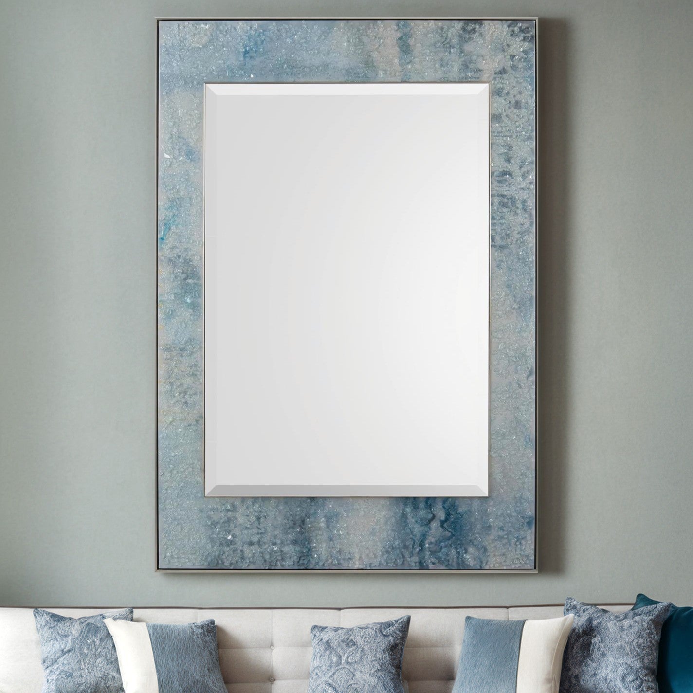 Azure Mist Mirror – Hill Country Interiors