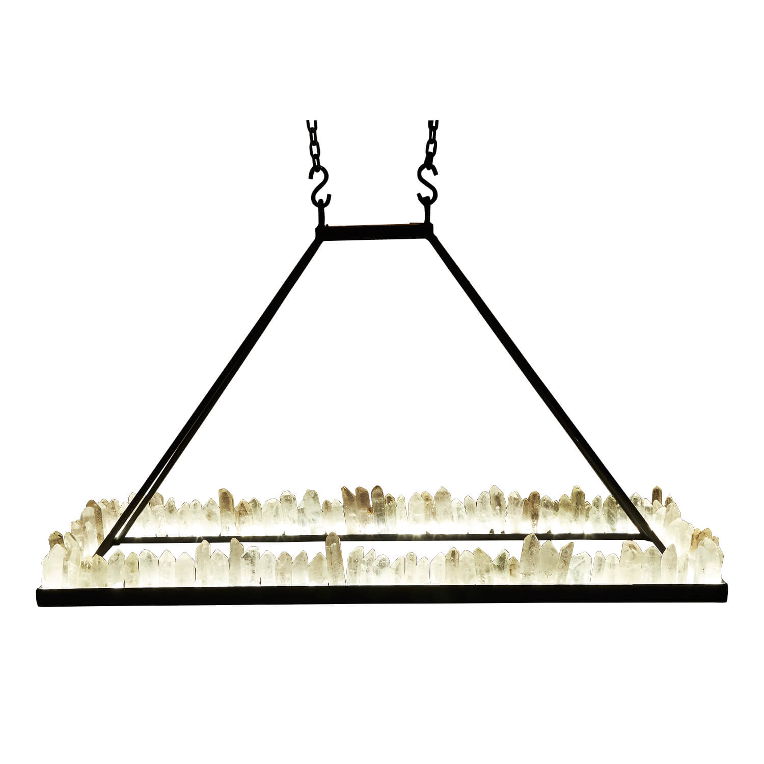 Ice Rectangle Chandelier – Hill Country Interiors
